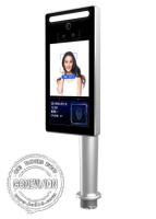 China Face Recognition Floor Standing Digital Signage Temperature Measuring Devices for sale