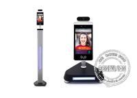 China 8 Inch Digital Signage Built In Infrared Thermometer Face Recognition automatic hand sanitizer dispenser for sale