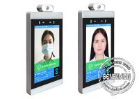 China Android Facial Recognition Thermometer Wifi Digital Signage for sale