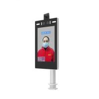 China 500cd/M2 LCD Panel Barrier Fever Body Thermometer for sale