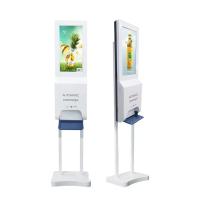 China Hand Sanitizer 21.5 Inch Lcd Digital Signage Display for sale
