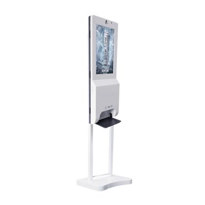 China Hand Sanitizer Dispenser 5ms TFT Wifi Digital Signage for sale