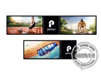 China Roof Hanging Remote Control 43 Inch Wifi Digital Signage for sale