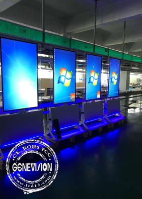 China Android 9.1 Double Sided OLED Kiosk Digital Signage 55