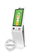 China Floor Standing Touch Screen Self Service Ticketing Kiosk Android 6.0 for sale