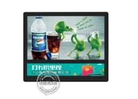 China Wall Mount Dual LCD USB Elevator Advertising Screen for sale