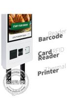 China 350cd/M2 16.7M Self Service Payment Terminal With 5.0mpx Web Camera for sale