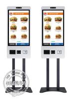 China 350cd/M2 16.7M Self Service Payment Terminal With 5.0mpx Web Camera for sale