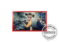 China 16.7M 10 Point IR Touch Wall Mount LCD Display for sale