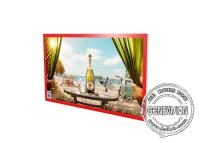 China 16.7M 10 Point IR Touch Wall Mount LCD Display for sale