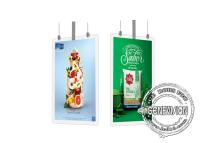 China 43 Inch RK3288 2G 8G Dual OLED Ceiling Mounted Signage for sale