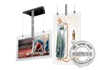 China 43 Inch RK3288 2G 8G Dual OLED Ceiling Mounted Signage for sale