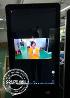 China Capacitive Touch Screen Kiosk With Facial Recognition Camera and Microphone for sale
