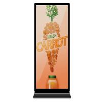 China Edgeless 4K Floor Standing Digital Signage Kiosk For Advertisement for sale