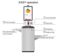 China Self Service Payment 32 Inch FHD Touch Screen Kiosk for sale