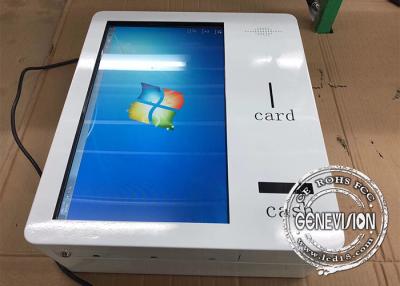 China Android 7.1 Nano Touch Screen Self Service Kiosk With Cash Acceptor for sale