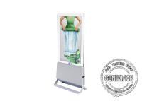 China Ultra Thin Dual Screen Transparent OLED Wifi Digital Signage for sale
