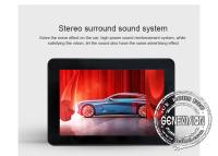 China 16.7M 10.1 Inch Portable Digital Advertising Media Player For Taxi for sale