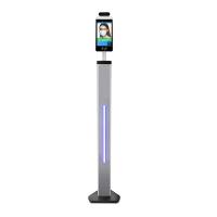 China Floor Standing Face Recognition Temperature Measuring Kiosk With 8