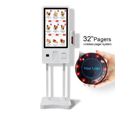 China 8ms Response 32 Inch TFT Touch Screen Kiosk For Self Service Payment for sale