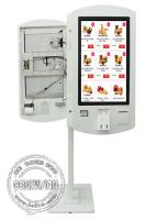 China Dual Screen Win10 32 Inch Capacitive Touch Screen Self Service Kiosk Macdonalds for sale