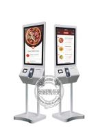 China 27 Inch LCD Touch Screen Self Ordering Kiosk For Restaurant for sale
