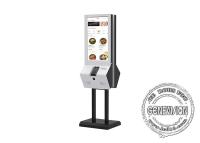 China 32 Inch PC I3 I5 Self Service Ordering Kiosk With Thermal Printer for sale
