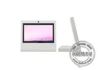 China Desktop 13.3 Inch Android 8.1 LCD Digital Signage With Visitor Flow Statistic for sale
