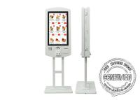 China 32in AIO Double Sided Self Service Ordering Kiosk With Capacitive Touch Screen for sale