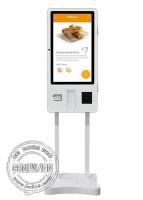 China Camera Inbuilt 32 Inch Self Service Payment MacDonalds Kiosk For Clothing Outlet for sale