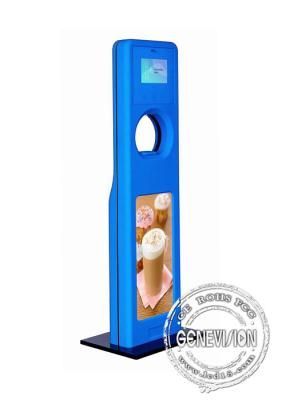 China Touchless IPS Screen Body Temp Sensor With Automatic Sanitizer for sale