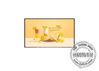 China 500cd/sqm 3.5mm Bezel Video Wall Display For Fast Food Restaurant for sale
