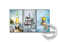 China 500cd/sqm 3.5mm Bezel Video Wall Display For Fast Food Restaurant for sale