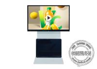 China Rotating Touch Screen Terminals Floor Standing Interactive  Kiosk Wifi Digital Signage for sale