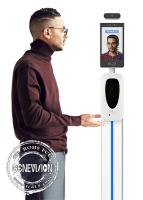 China FCC Android 7.1 16.7M IR Touch Screen Temperature Scanner Kiosk for sale