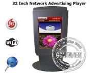 China 32 Inch Network Advertising Player with 1366 * 768 Max  Resolution for sale