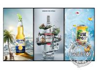China Vertical Installation 3.5mm 8mm Bezel Restaurant Menu Board for sale