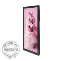 China Slim 25 Inch LCD Advertising Kiosk For Elevator for sale