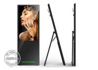 China 43in WiFi Floor Standing foldable kiosk With Decorative Lights for sale