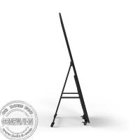 China Moveable IPS LCD Screen Floor Standing Kiosk With Foldable Bracket for sale