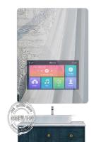 China 21.5 Inch Motion Sensor Touch Screen Washroom LED Mirror for sale