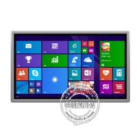China 32 Inch Wall Mount Infrared Touch All In One Screen With Aluminum Frame for sale