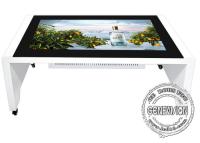 China Movable WiFi Support LCD Touch Screen Table 1920x1080 For Sitting Room for sale