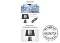 China Floor Standing 18.5 Inch 21.5 Inch PCAP Interactive Multi Touch Table for sale