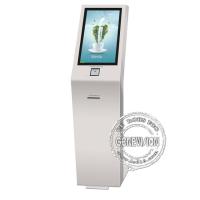 China 21.5 Inch IR Multipoint Touch Screen All In One Kiosk With Printer for sale