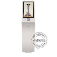 China 21.5 Inch IR Multipoint Touch Screen All In One Kiosk With Printer for sale