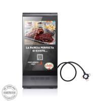 China FCC 800x1280 Dual Screen LCD Video Player For Advertising for sale