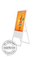 China Semi Outdoor Moveable Full HD 1080P Poster Kiosk 43'' for sale
