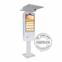 China Palmprint Reader Android 10.0 IP65 Touch Screen Mcdonalds Self Service Order Machine Google Smart Tap for sale