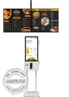 China 43 55 Inch FHD Narrow Bezel  Hanging Wall Mount LCD Display Restaurant Menu Screen for sale